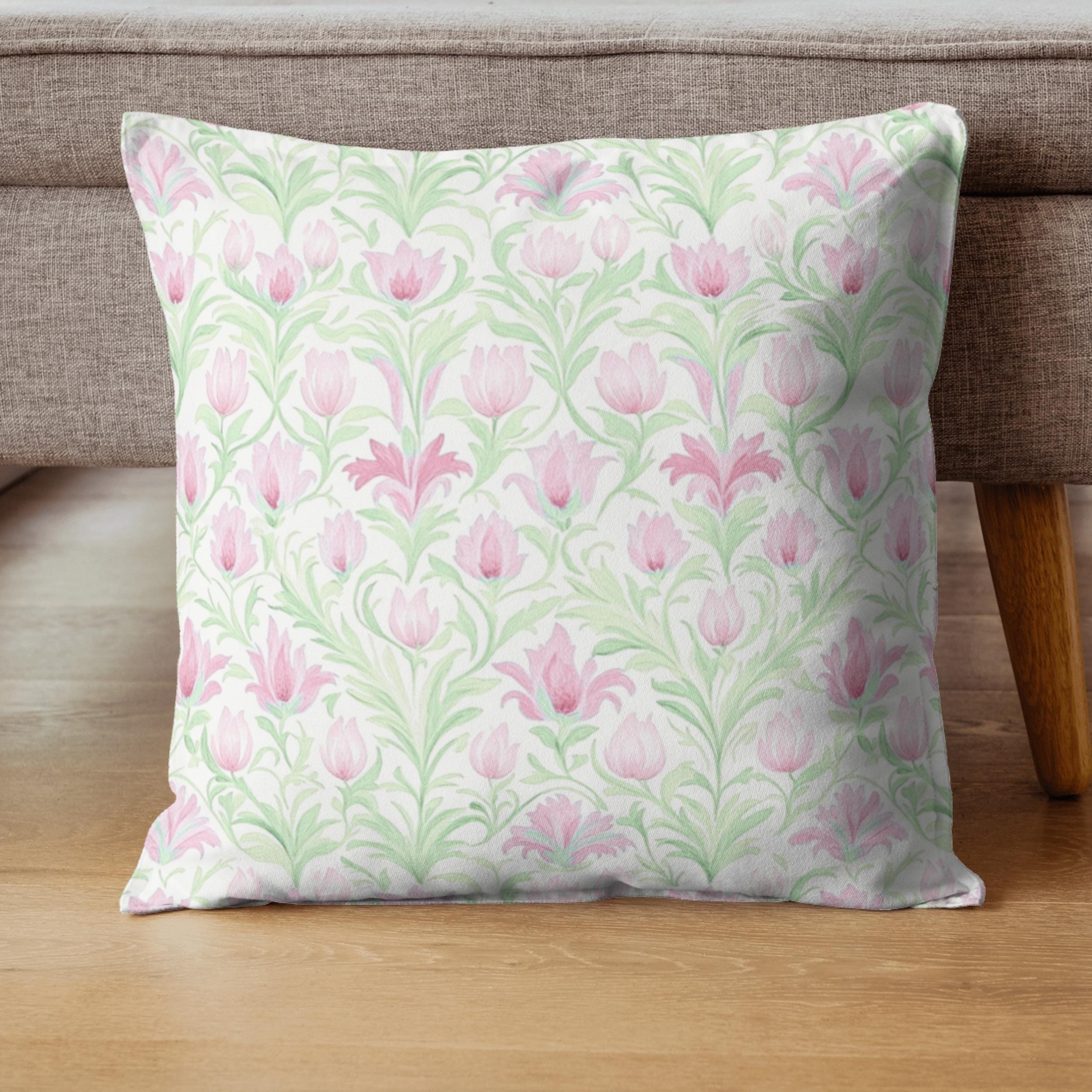 Grandmillennial Seamless Patterns, Watercolor Shabby Chic Pastel Floral ...