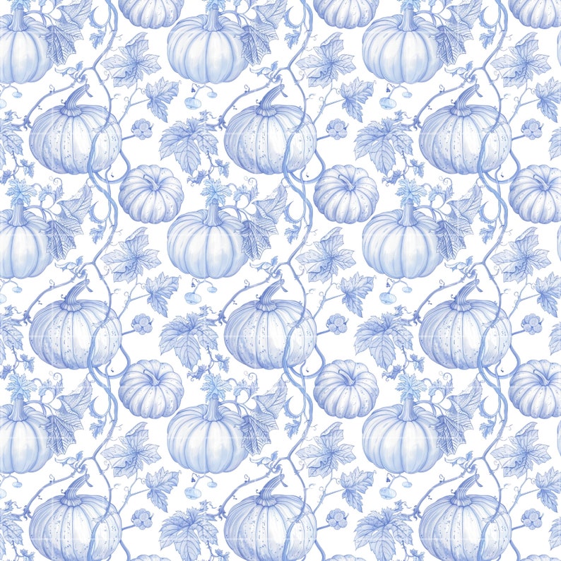 Chinoiserie Toile De Jouy Digital Paper - Autumn/fall Patterns for ...