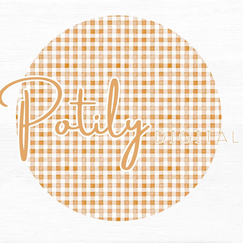 Fall Gingham Seamless Pattern, Neutral Plaid Digital Paper, Earth Tone ...