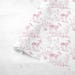 Pink Toile Nursery Seamless Pattern, Nursery/baby Shower Background ...