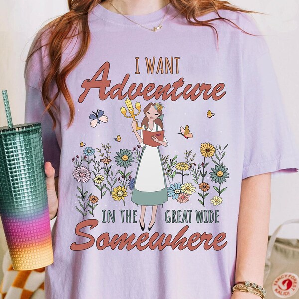 I Want Adventure in the Great Wide Somewhere - Etsy