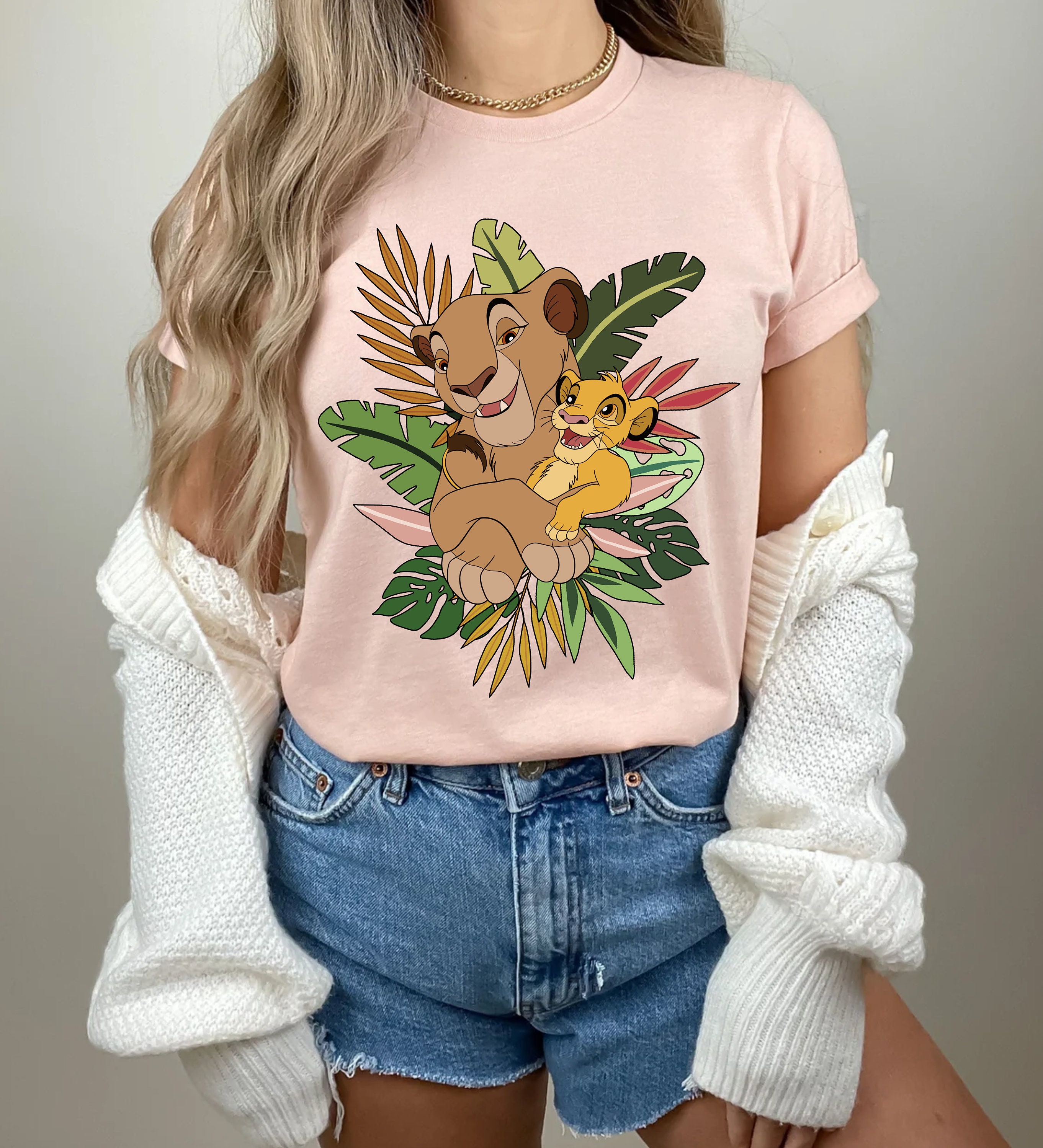 Simba and Sarabi Mom Lion King Disney Comfort Colors Shirt, Disney ...