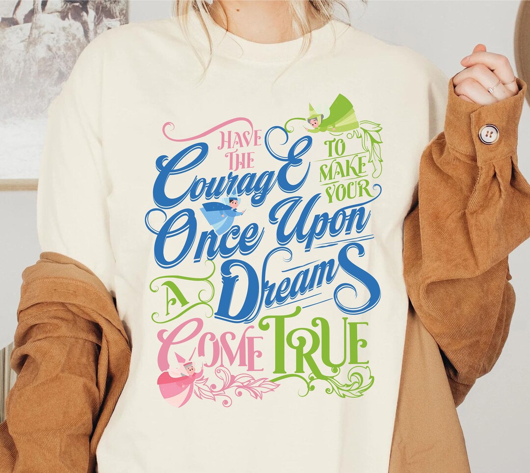 Sleeping Beauty Fairy Godmothers Comfort Colors Shirt, Flora Fauna ...