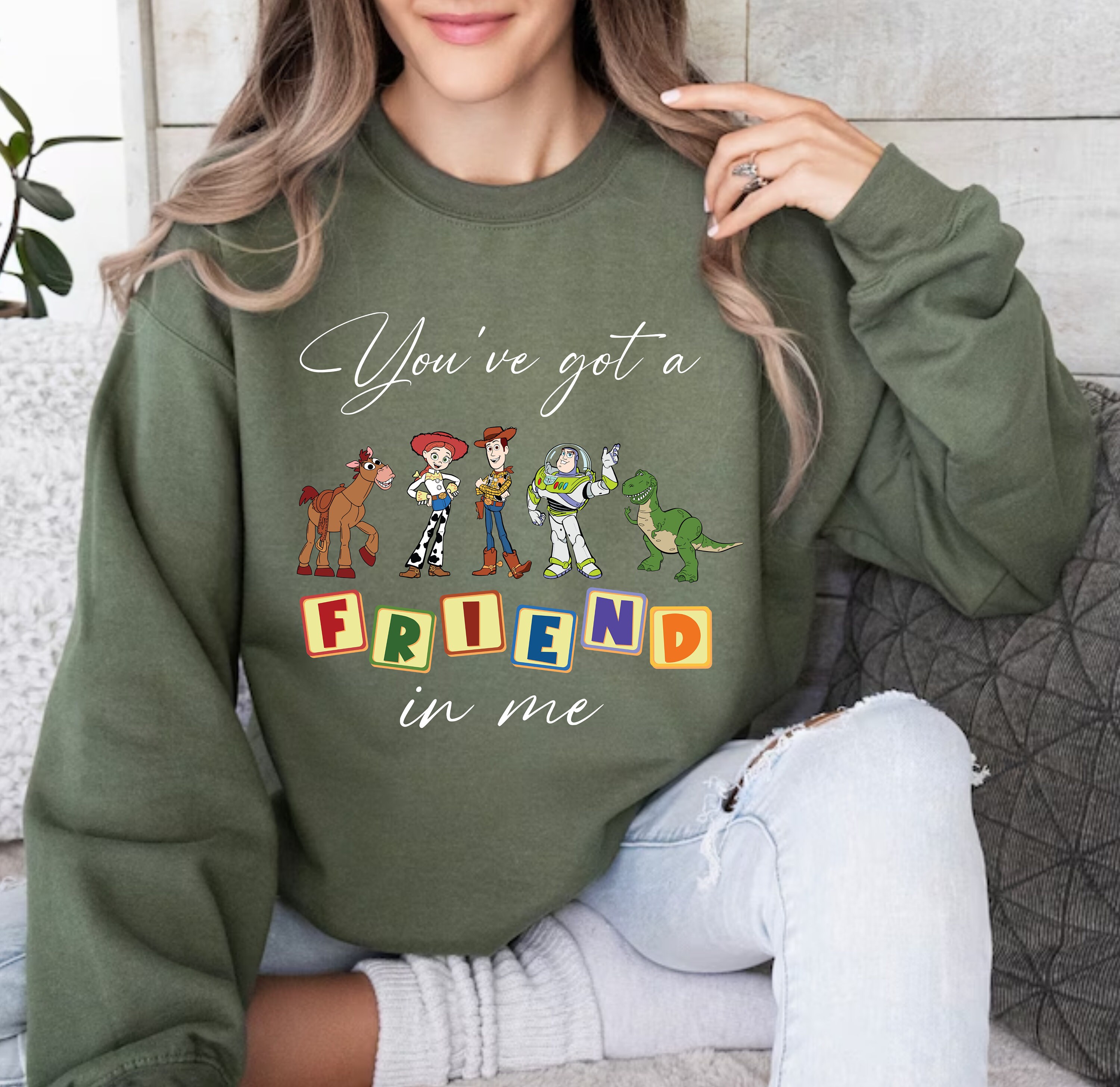 Toy Story Characters Shirt, Youve Got A Friend in Me T-shirt, Woody ...