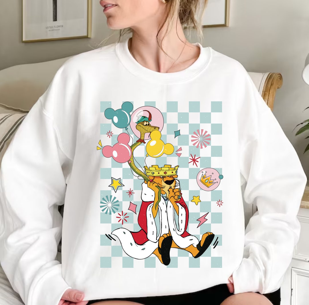 Retro Prince John Sir Hiss Mickey Balloon Comfort Colors Shirt, Disney ...
