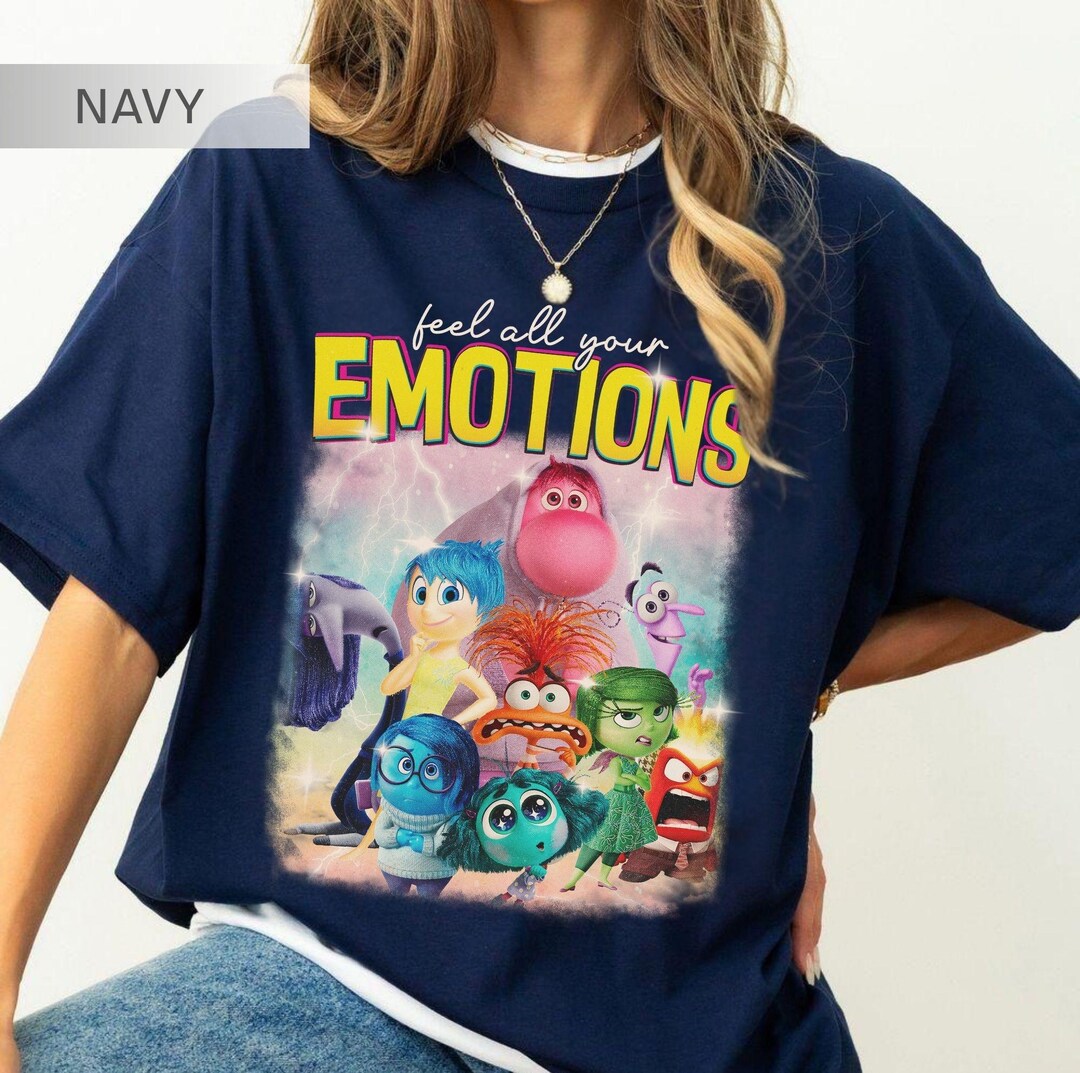 Inside Out 2 Feel All Your Emotions Shirt, Disney Emotions T-shirt ...