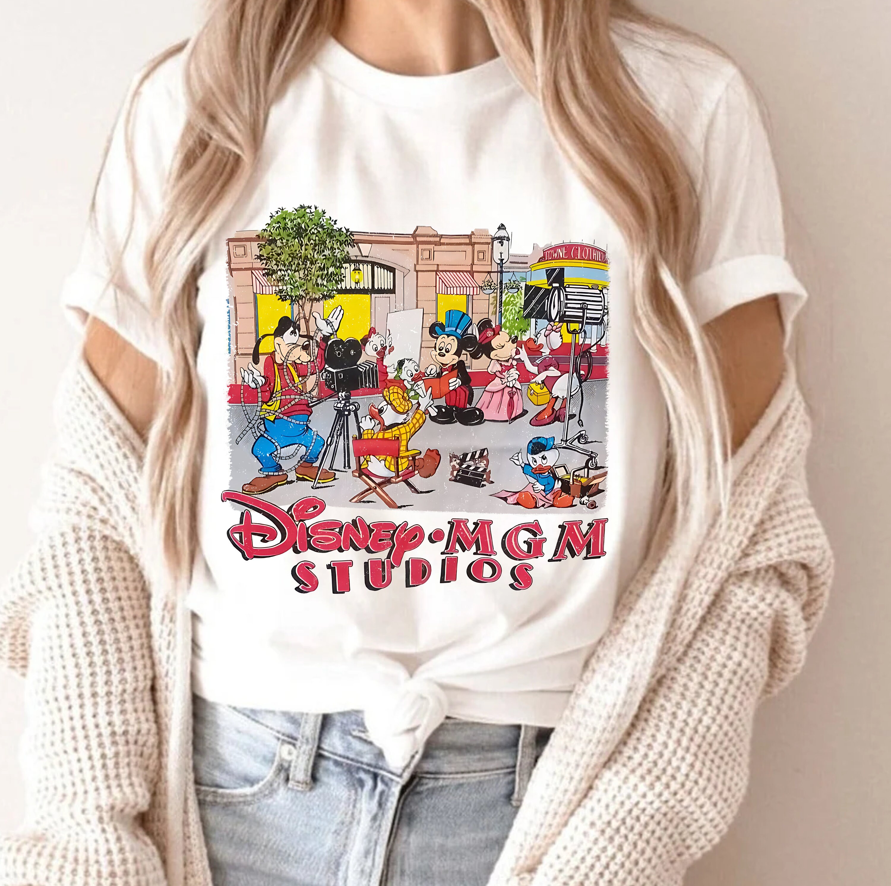 Vintage Disney MGM Studios Comfort Colors Shirt, Retro Disney Themed ...