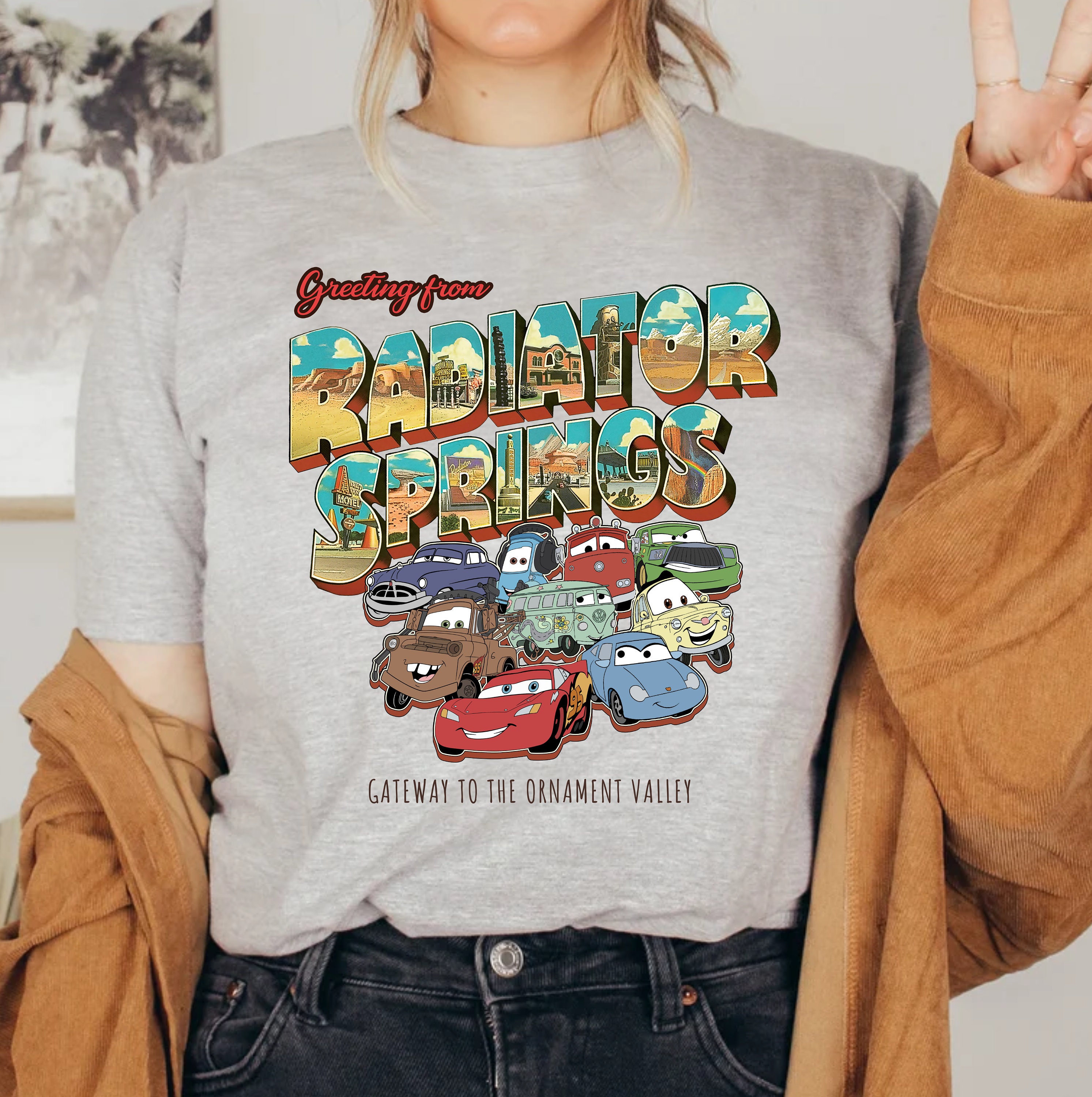 Greeting From Radiator Springs Gateway to Ornament Valley Comfort ...