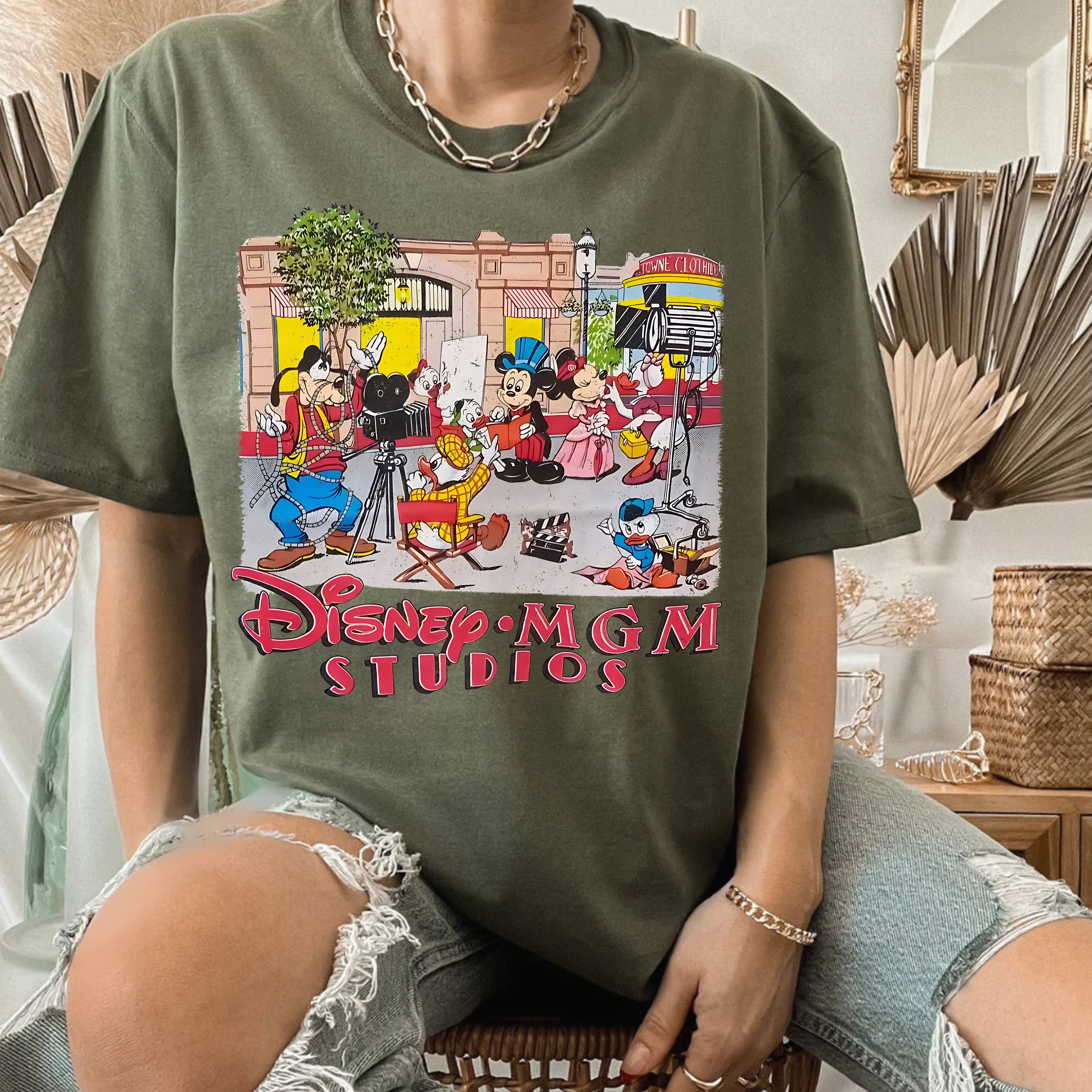 Vintage Disney MGM Studios Comfort Colors Shirt, Retro Disney Themed ...