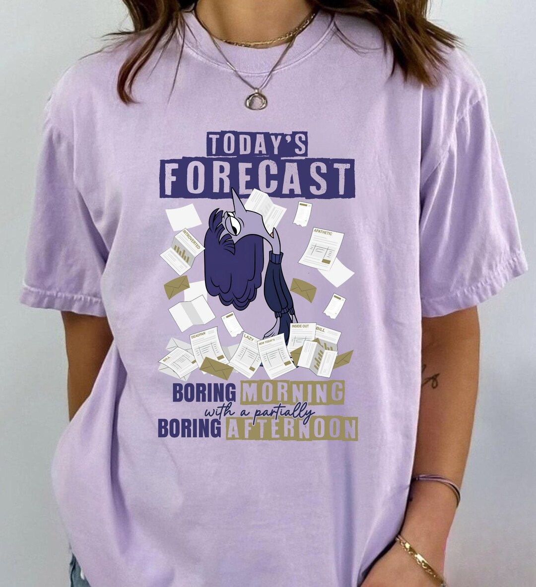 Inside Out 2 Emotions Ennui Today's Forecast Boring Morning Afternoon ...