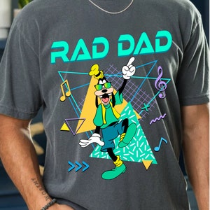 Goofy Rad Dad Comfort Colors Shirt, Father's Day Disney Shirt, Father's ...