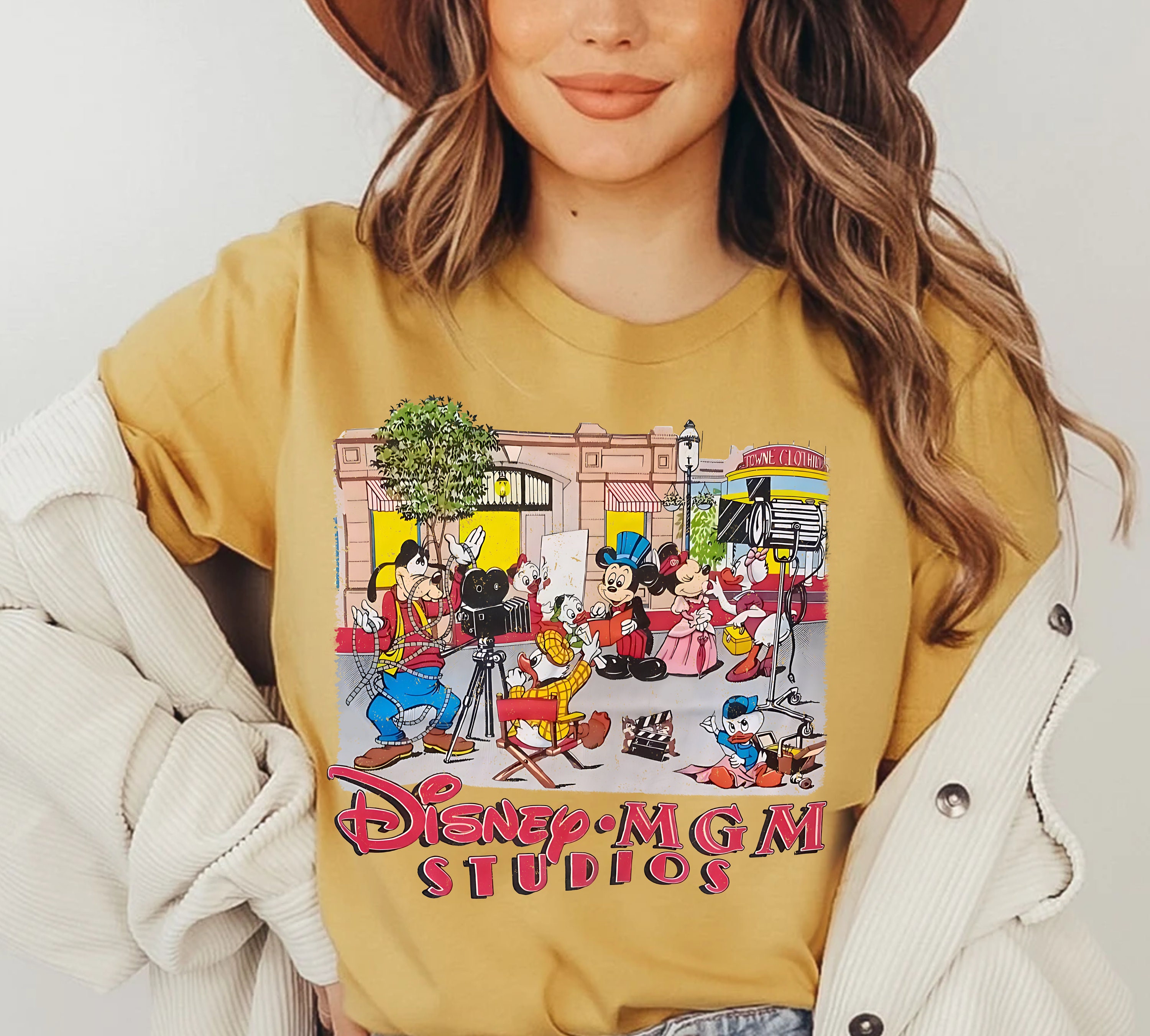 Vintage Disney MGM Studios Comfort Colors Shirt, Retro Disney Themed ...