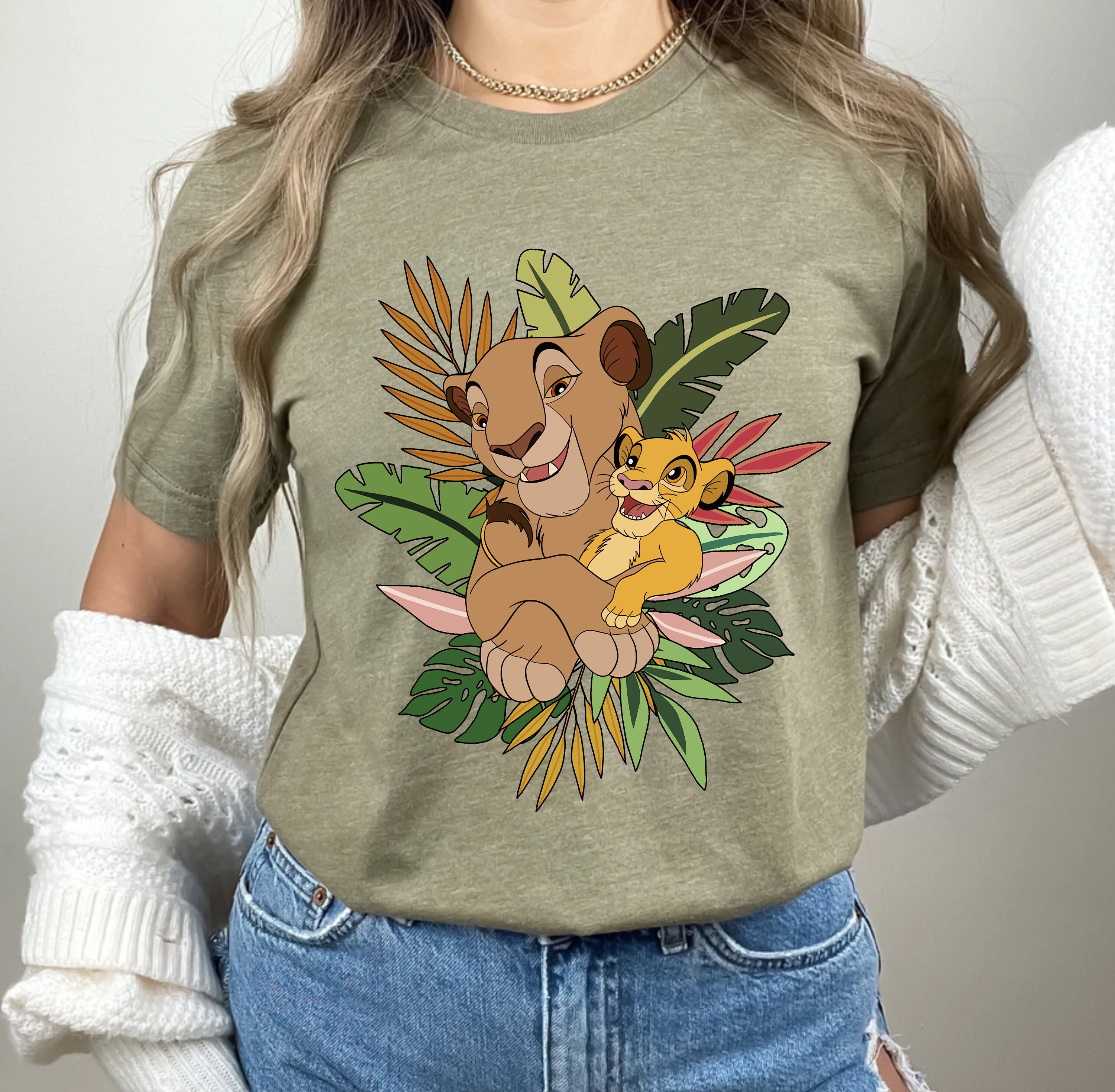 Simba and Sarabi Mom Lion King Disney Comfort Colors Shirt, Disney ...