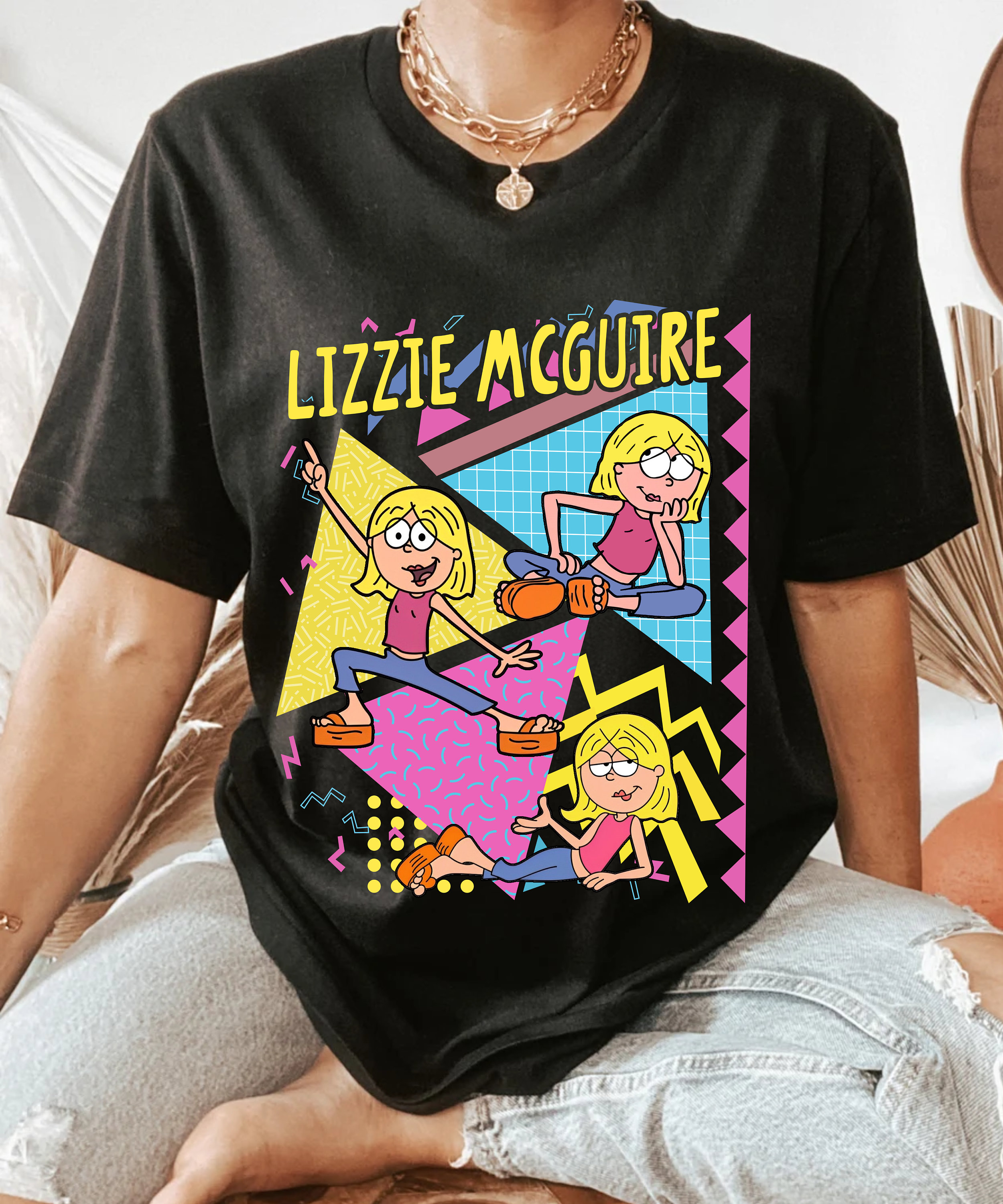 Disney Channel Lizzie Mcguire Comfort Colors Shirt, Lizzie Mcguire Fun ...