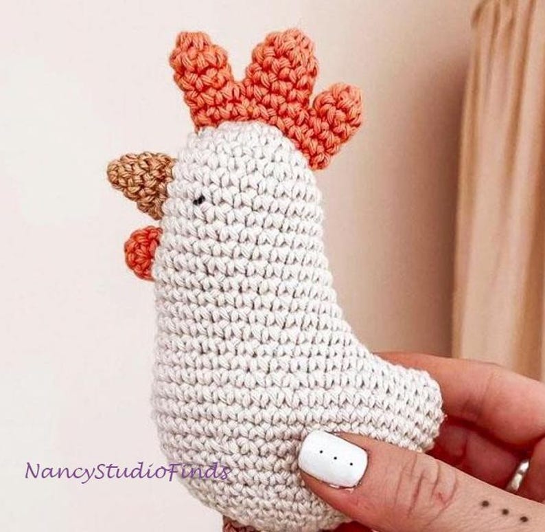 Crochet Pattern: Cute Chicken Amigurumi, Lovely Amigurumi, Download PDF ...