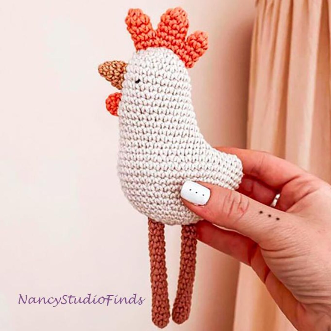 Crochet Pattern: Cute Chicken Amigurumi, Lovely Amigurumi, Download PDF ...