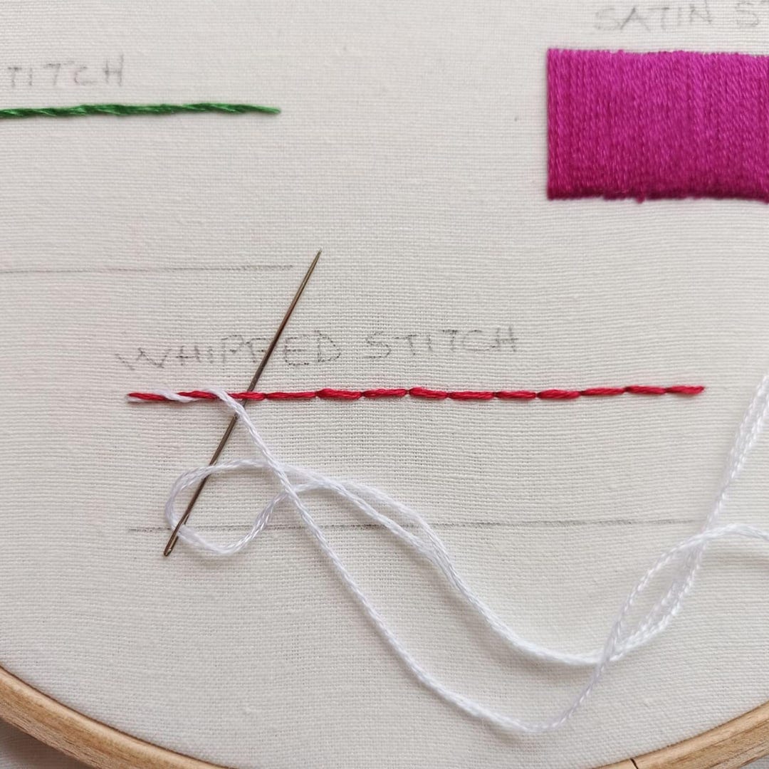 Basic Embroidery Techniques E-book, Embroidery PDF E-book, Hand ...