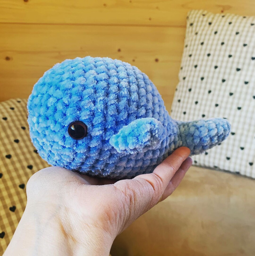 Chonky Whale Plush Crochet Pattern PDF Chonky Whale - Etsy