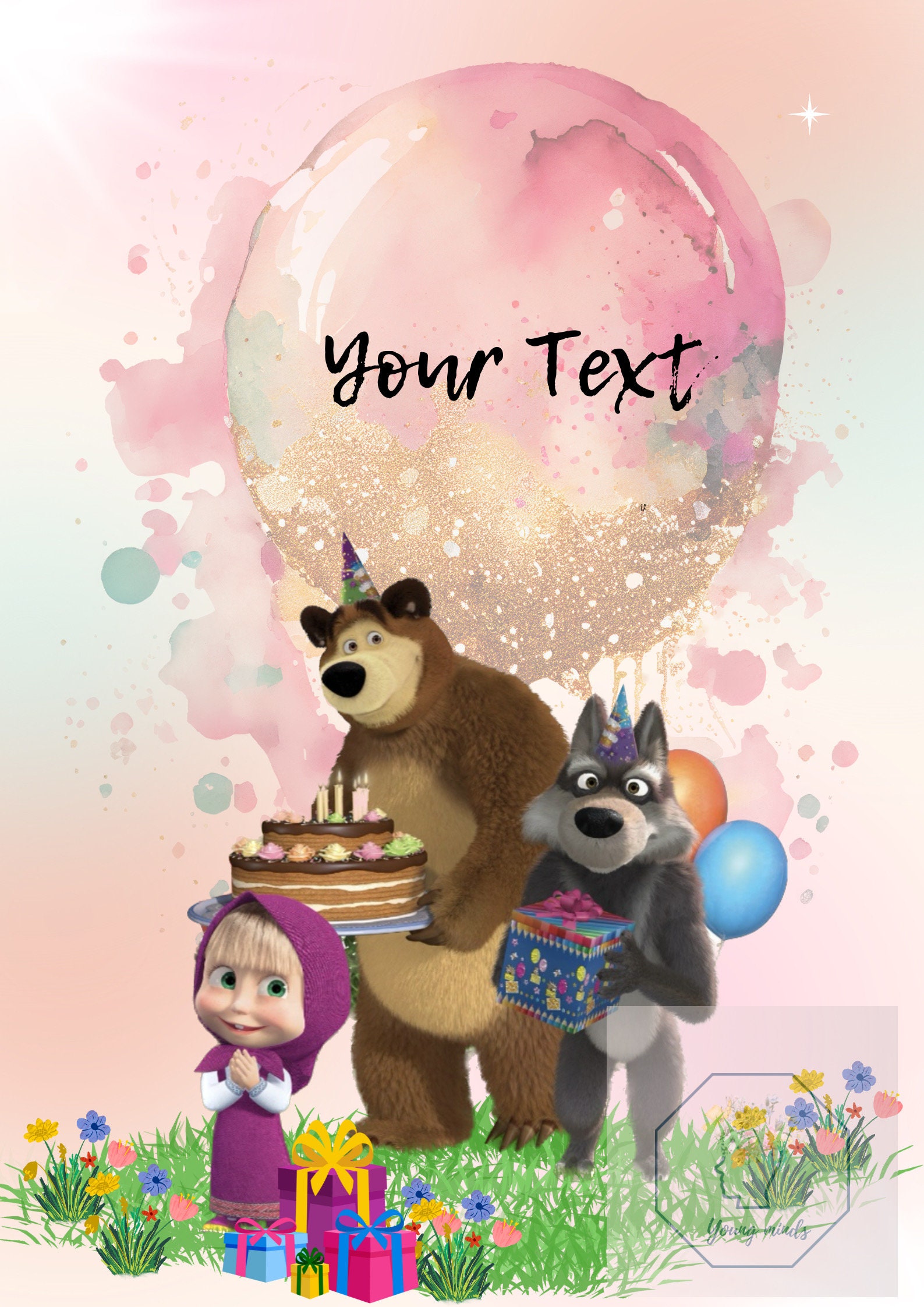 Masha and the Bear Themed Party - Etsy