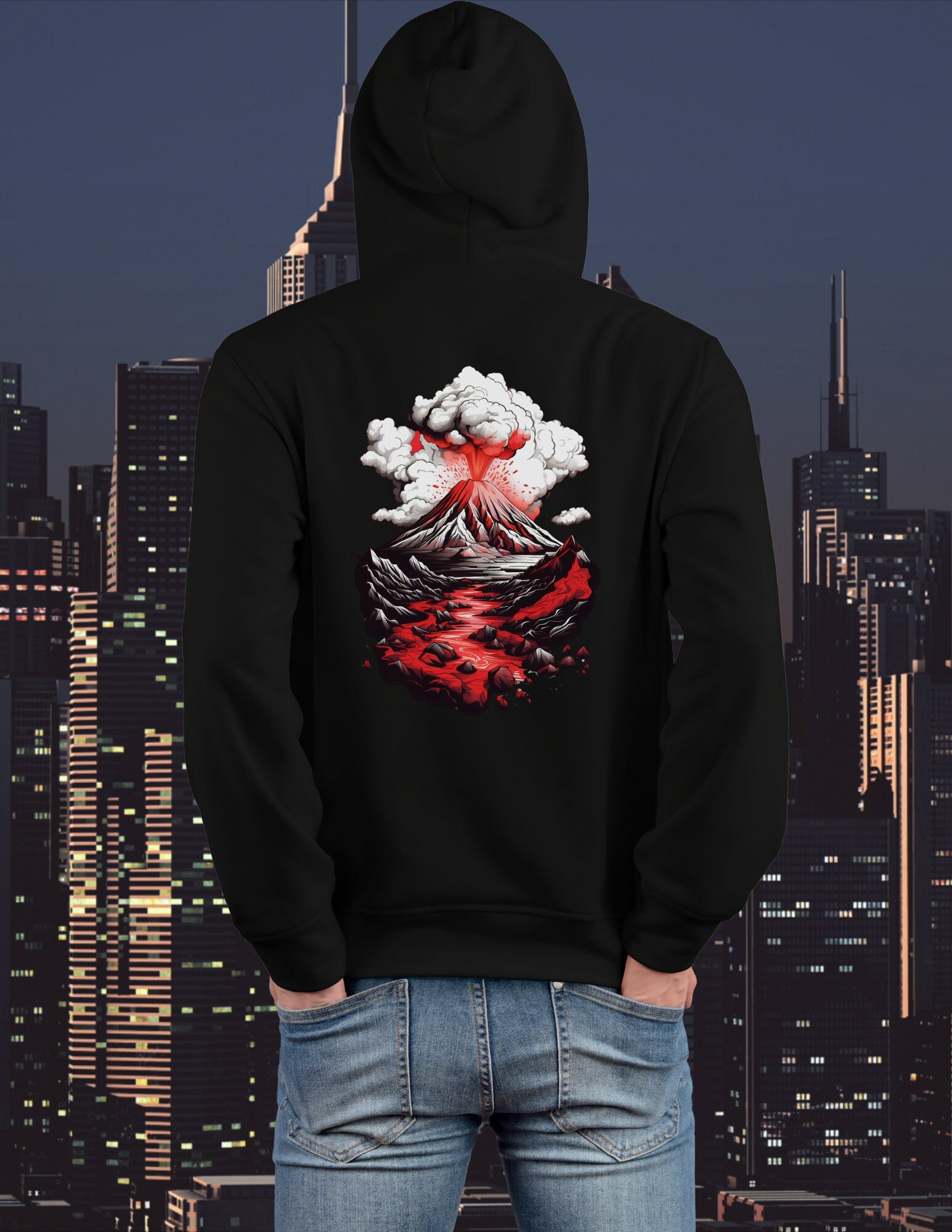 Volcano Vintage PNG Instant Digital Download Tshirt Design Print ...