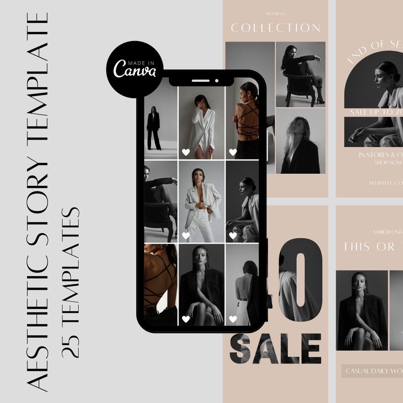 25 Instagram Story Templates Aesthetic Instagram Editable Instagram ...