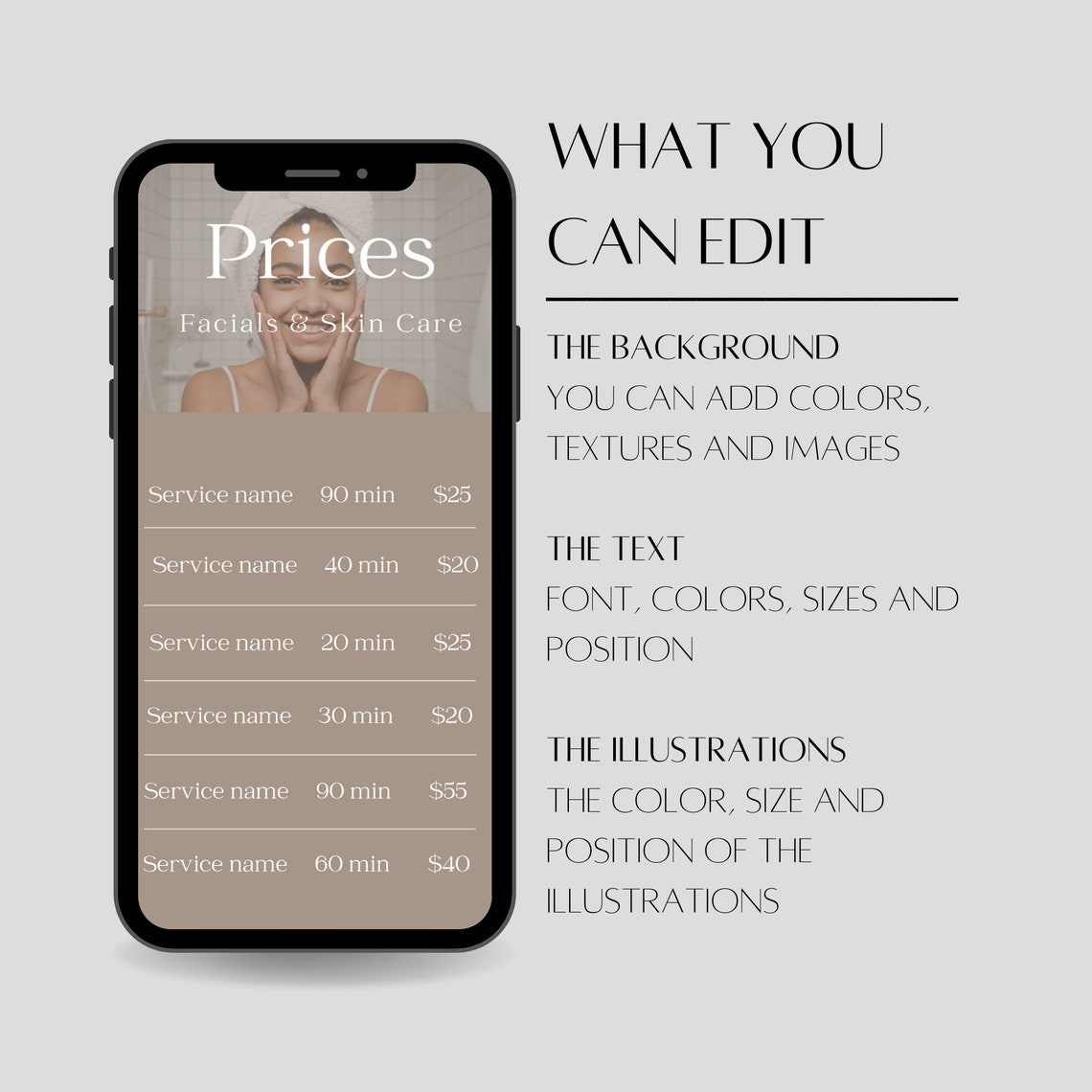 Instagram Esthetician Story Template Bundle Highlight Cover Skincare ...