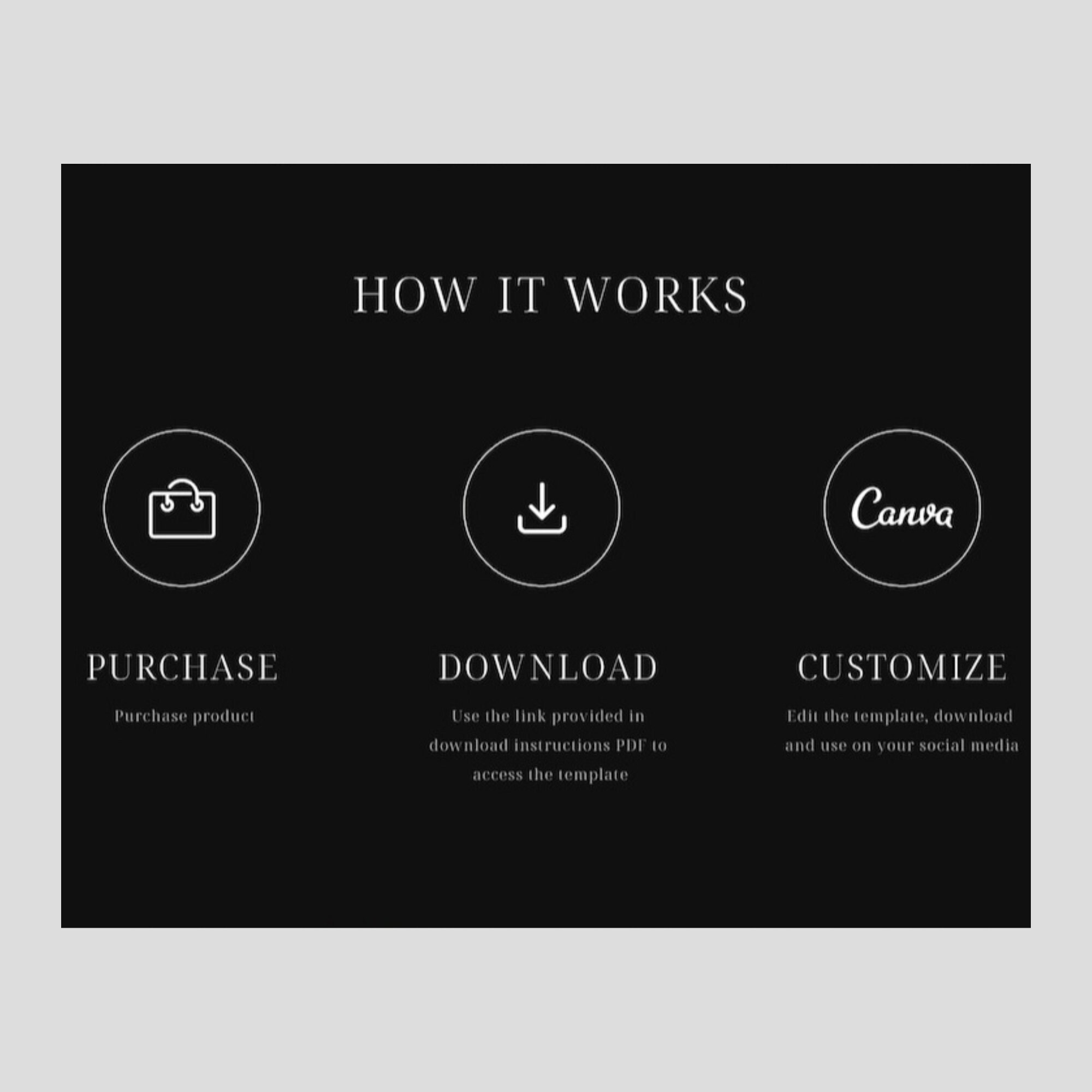Instagram Reel Cover Template Canva Reels Template IG Templates Social ...