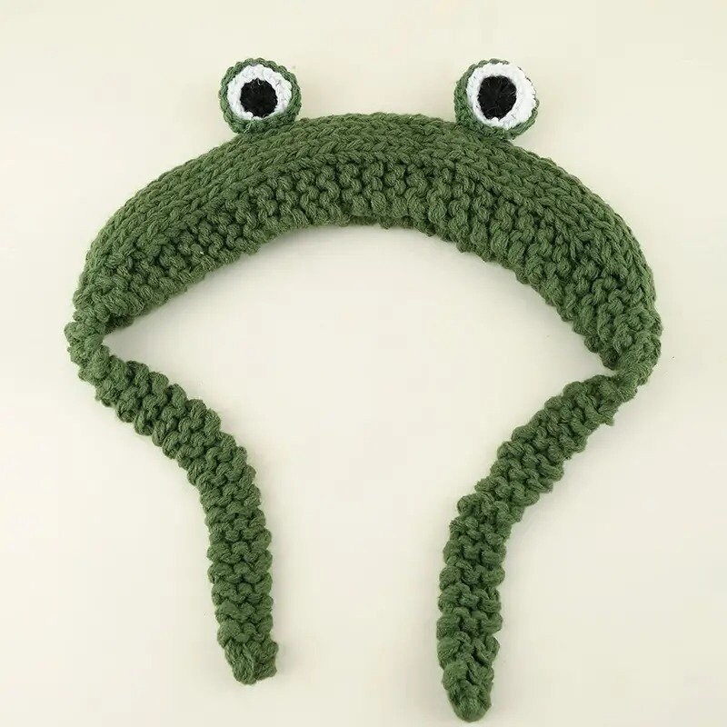 Handmade Crochet Cute Frog Hat / Frog Headband / Frog Crochet - Etsy