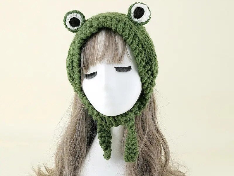 Handmade Crochet Cute Frog Hat / Frog Headband / Frog Crochet - Etsy