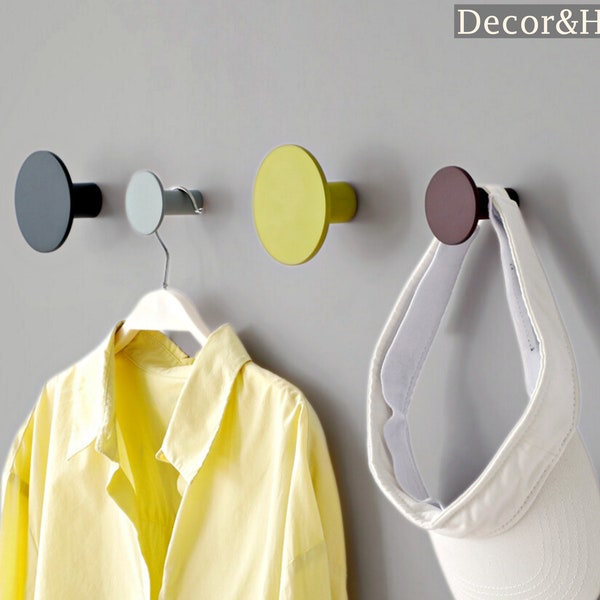 Colorful Wall Hooks - Etsy
