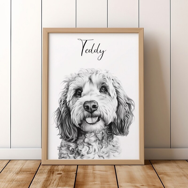 Custom Dog Art - Etsy
