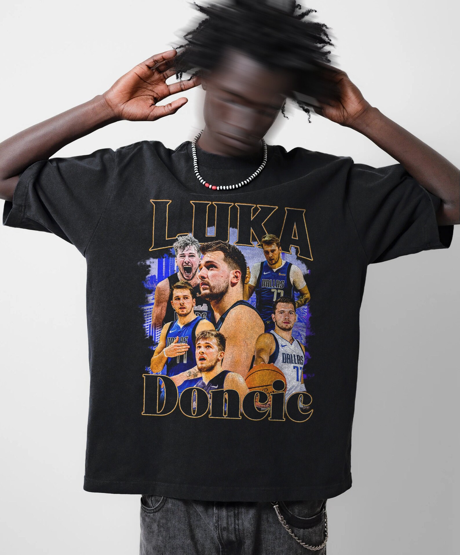 Luka Doncic Slovenian Shirt, Gift Merchandise Vintage Bootleg ...