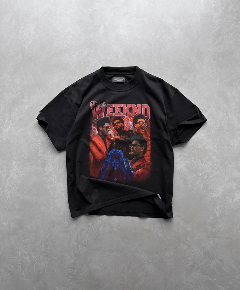 Vintage the Weeknd Tshirt the Weeknd Shirt Hip-hop Music Shirt Starboy ...