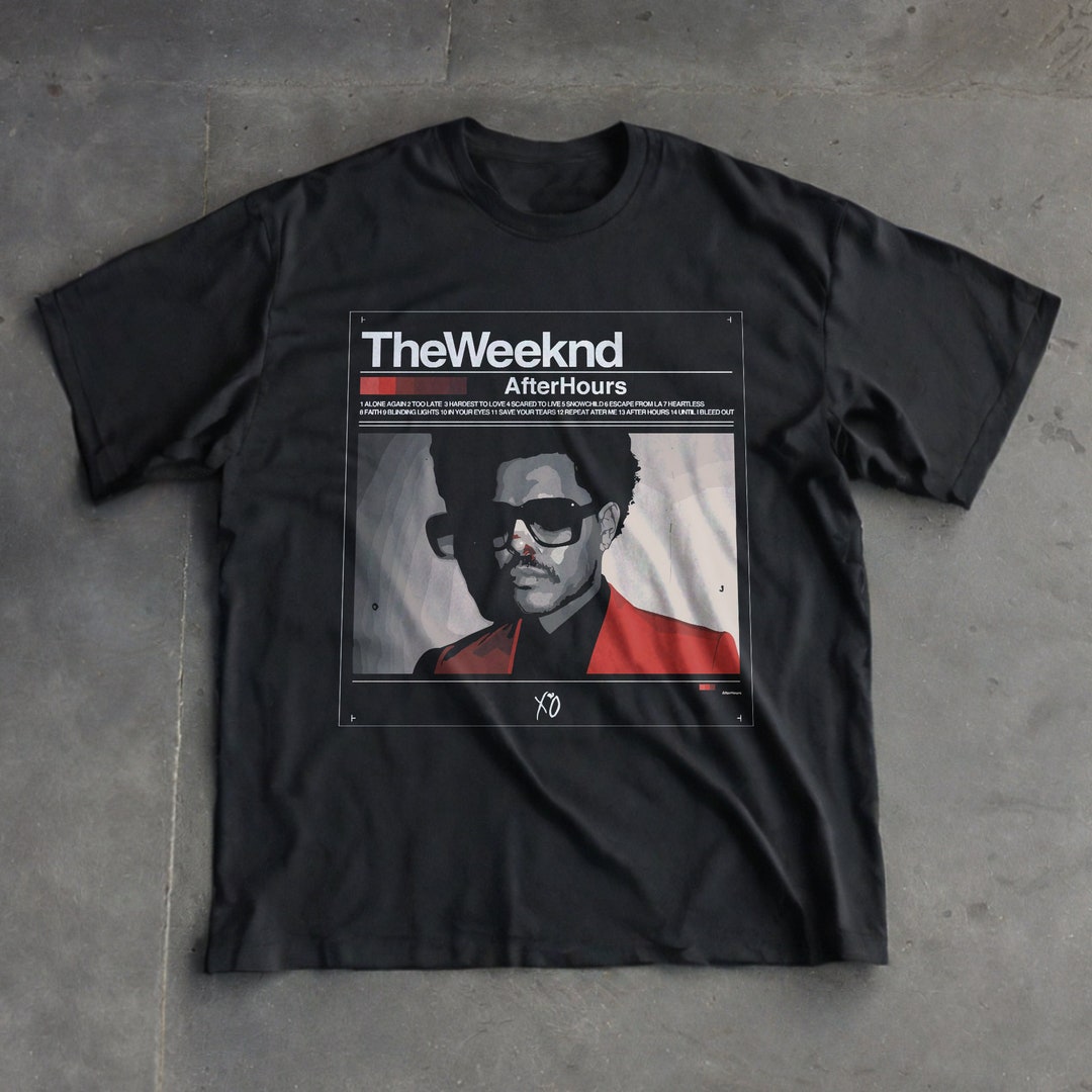 Vintage the Weeknd Tshirt the Weeknd Shirt Hip-hop Music Shirt Starboy ...
