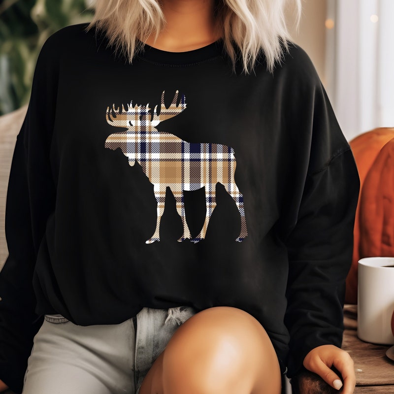 Moose Applique - Etsy