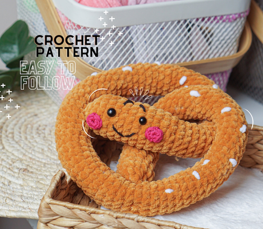Crochet Pattern Pretzel, Amigurumi Pattern - Etsy