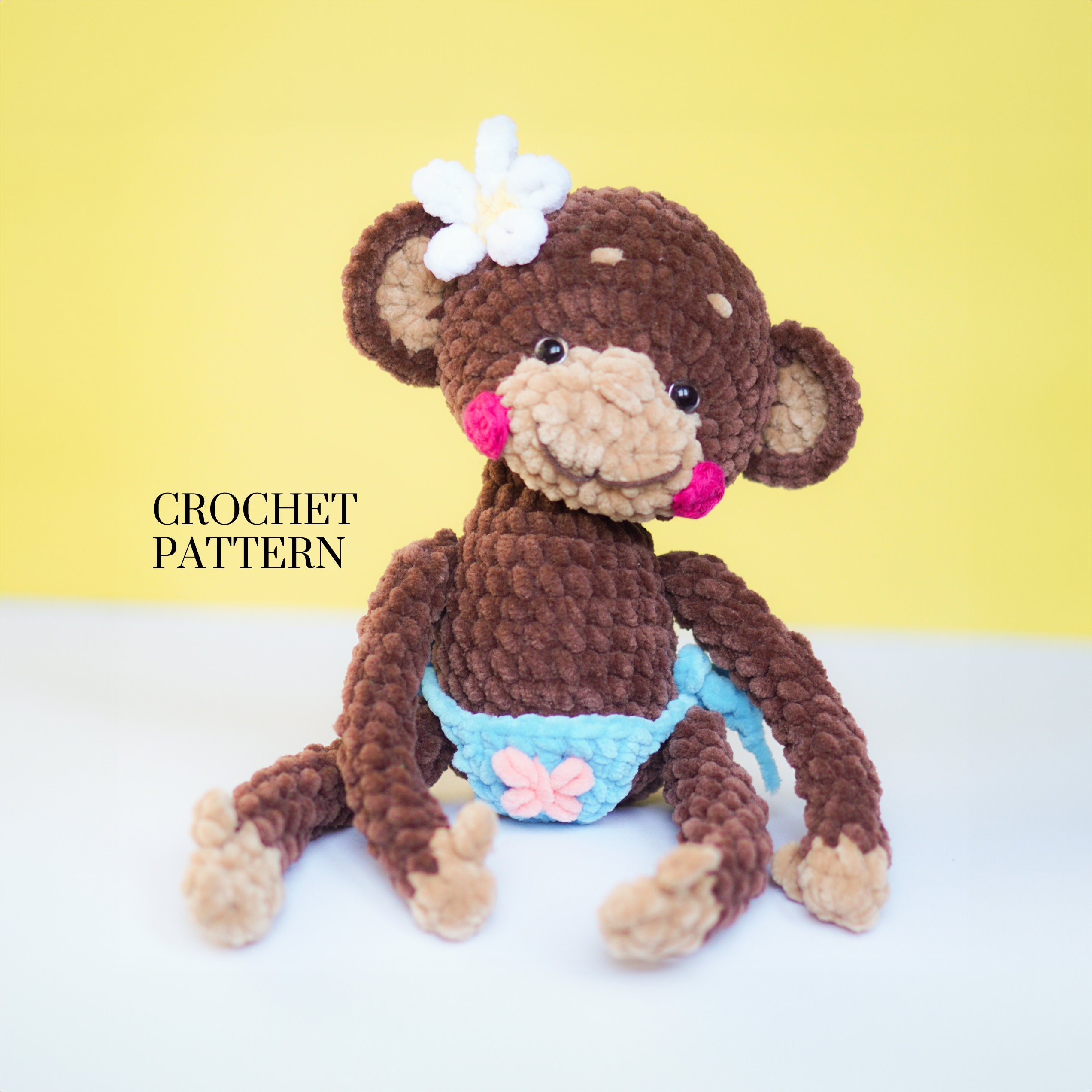 Crochet Pattern Monkey, Amigurumi Pattern - Etsy