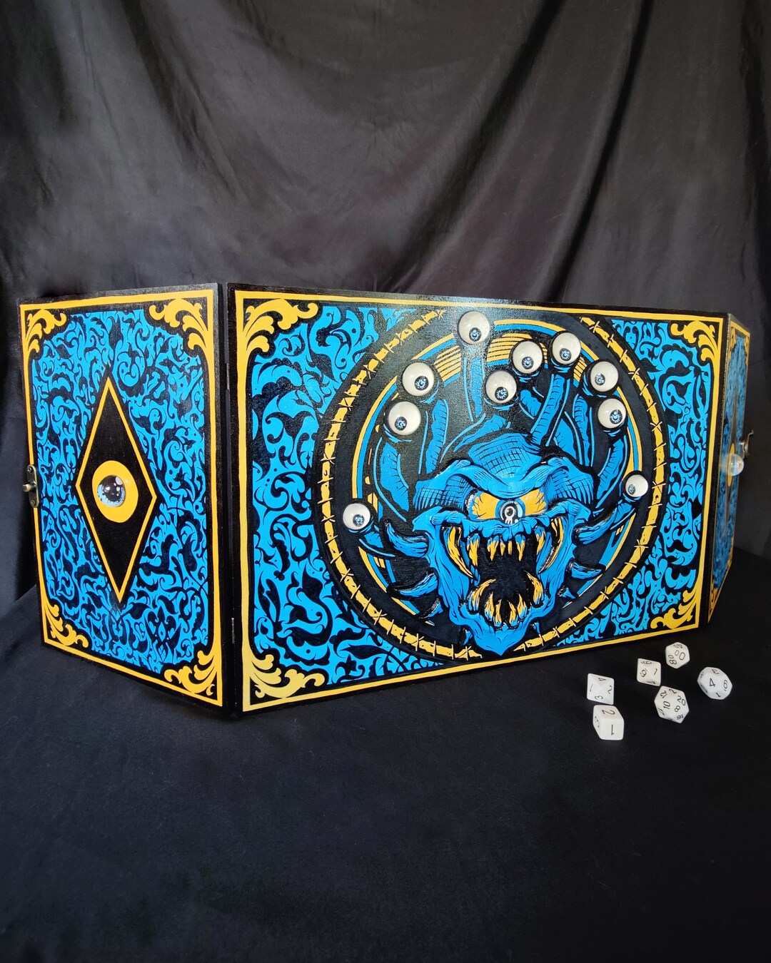 Dungeon Master Screen, Wooden Custom DM Screen, for Role Playing Game ...