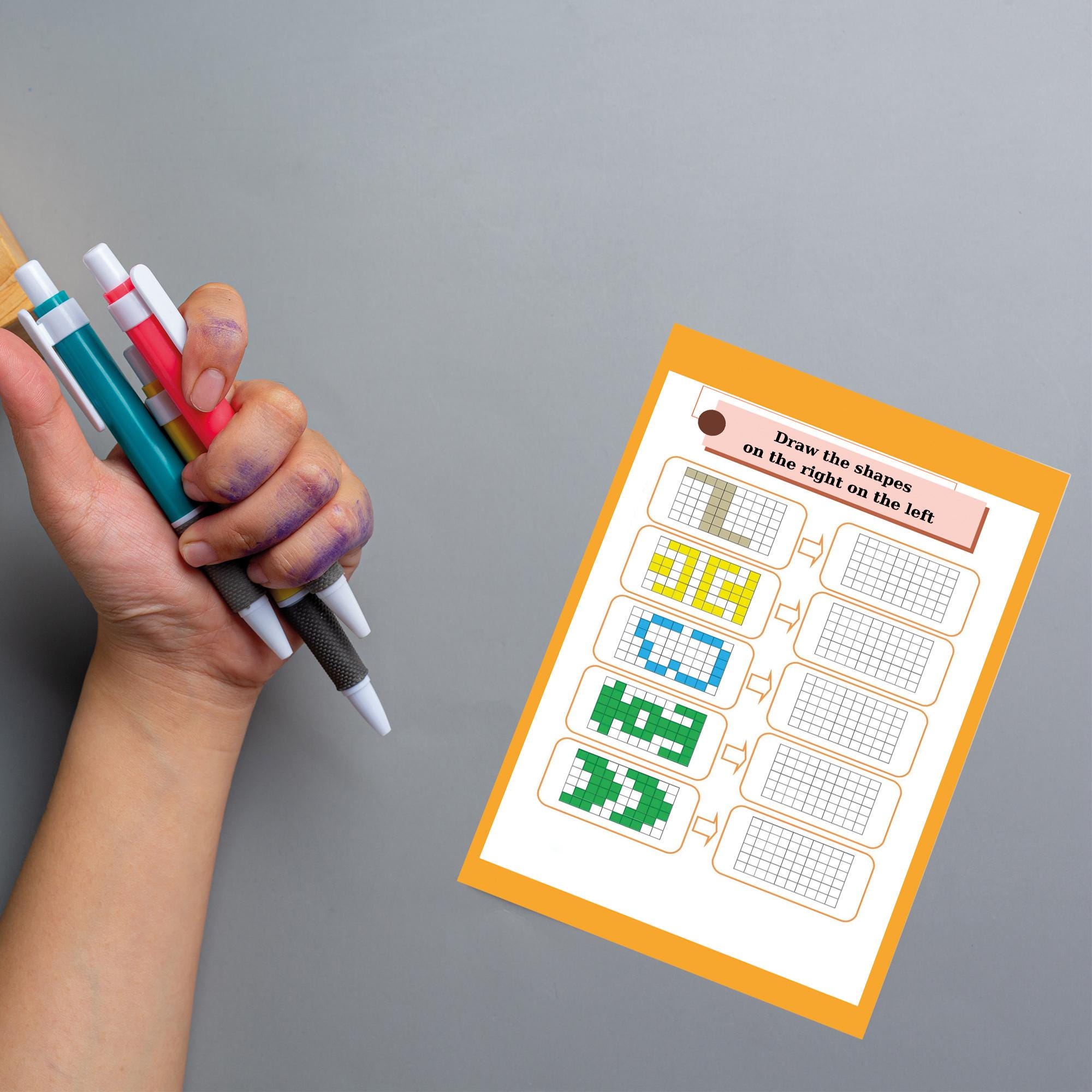ADHD Activity Pages for Kids Printable, 23 Focus and Logic Worksheets ...