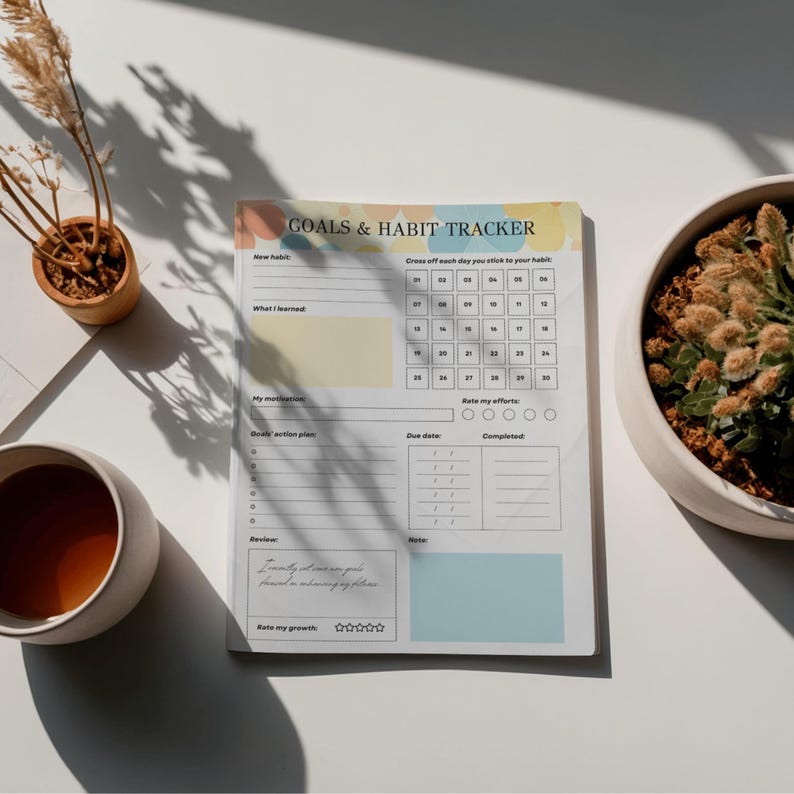 DBT Habit Tracker, Diary Card, Dialectical Behavior Therapy, Mood ...