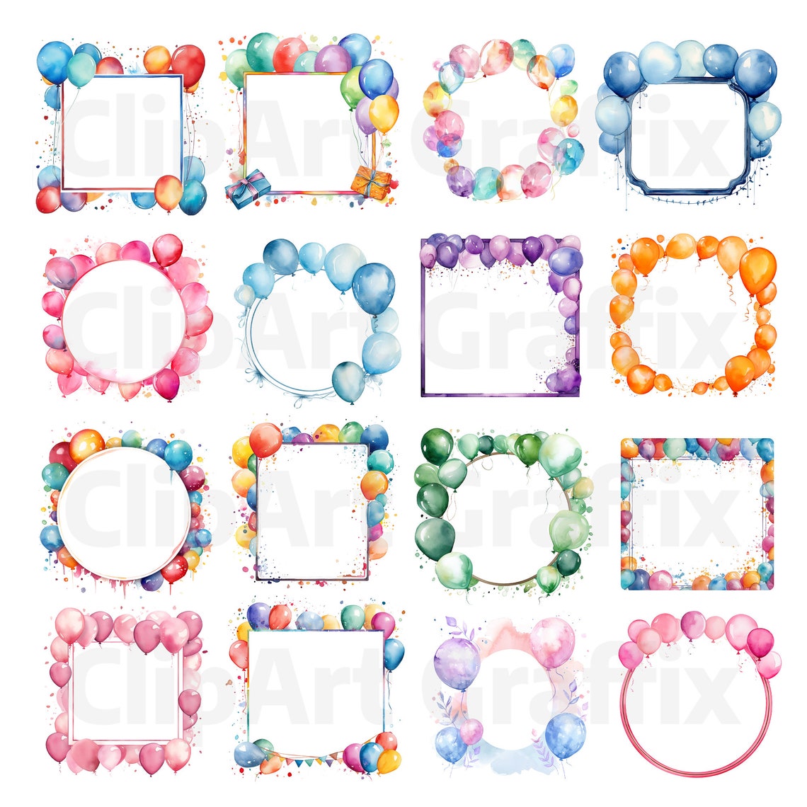 Birthday Clipart Frames Birthday Frame Clip Art Birthday Party Borders ...