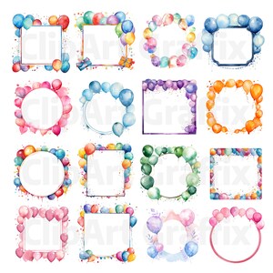 Birthday Clipart Frames Birthday Frame Clip Art Birthday Party Borders ...