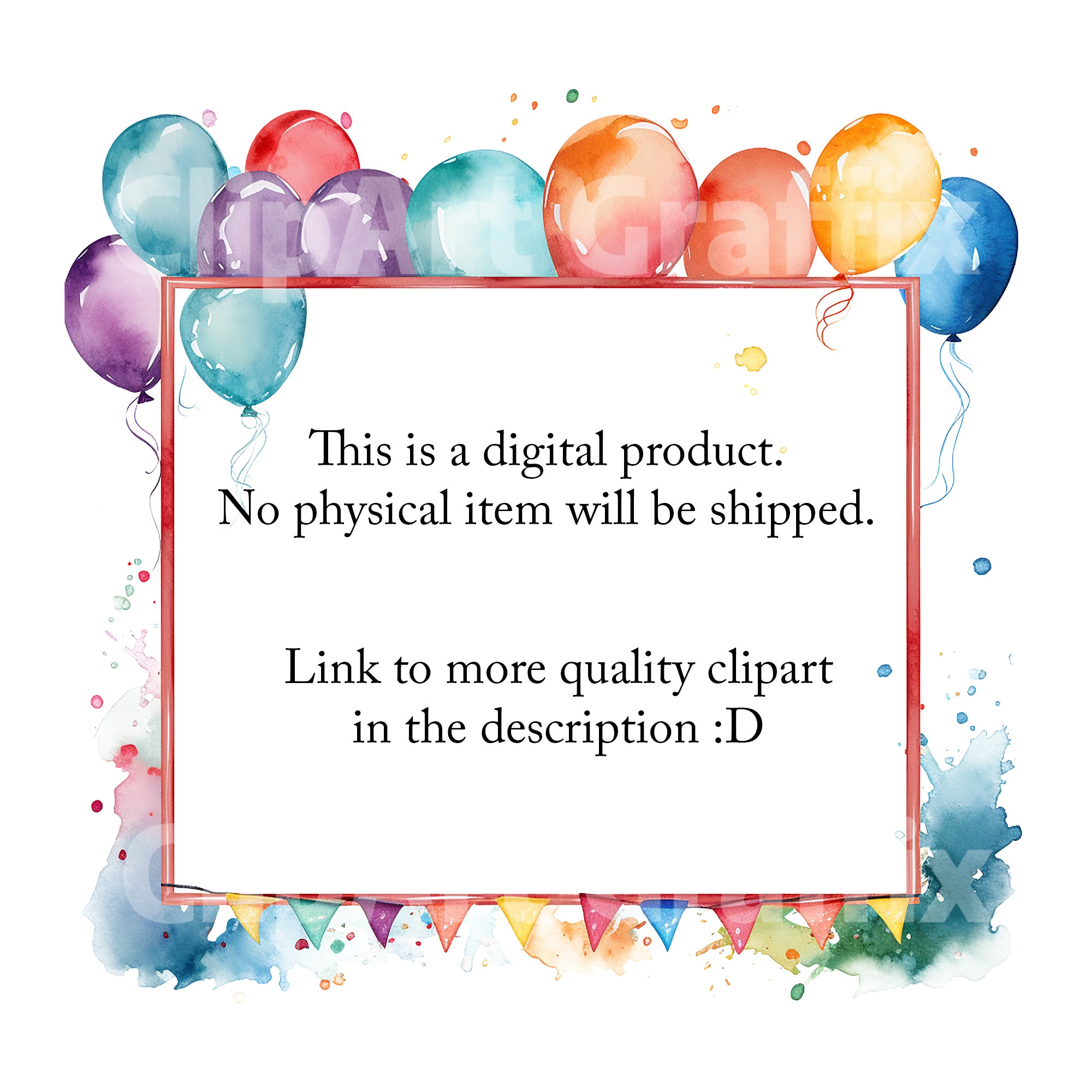 Birthday Clipart Frames Birthday Frame Clip Art Birthday Party Borders ...