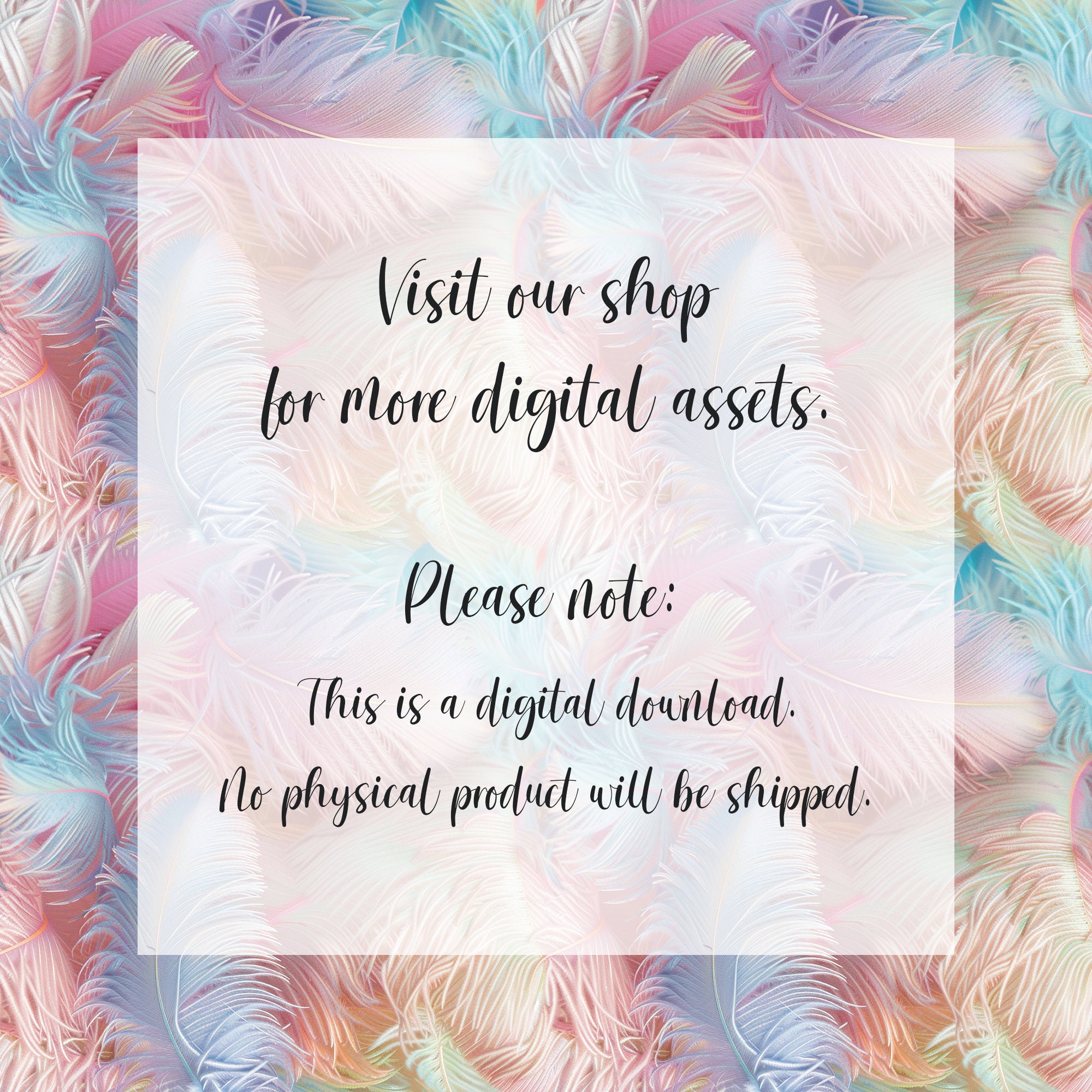 Seamless Feather Texture Bundle Feather Digital Pattern Paper Seamless ...