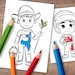 Printable Occupational Coloring Pages for Kids Job Printable Colouring ...