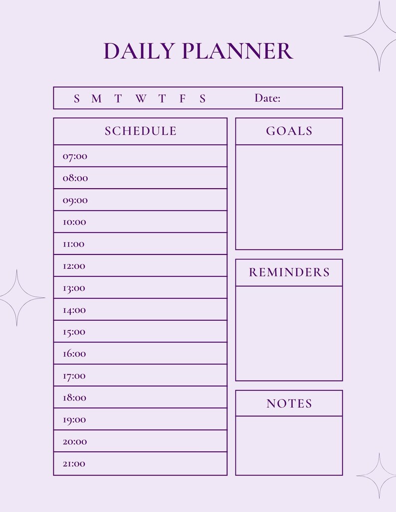 2024 Planner Light Purple - Etsy