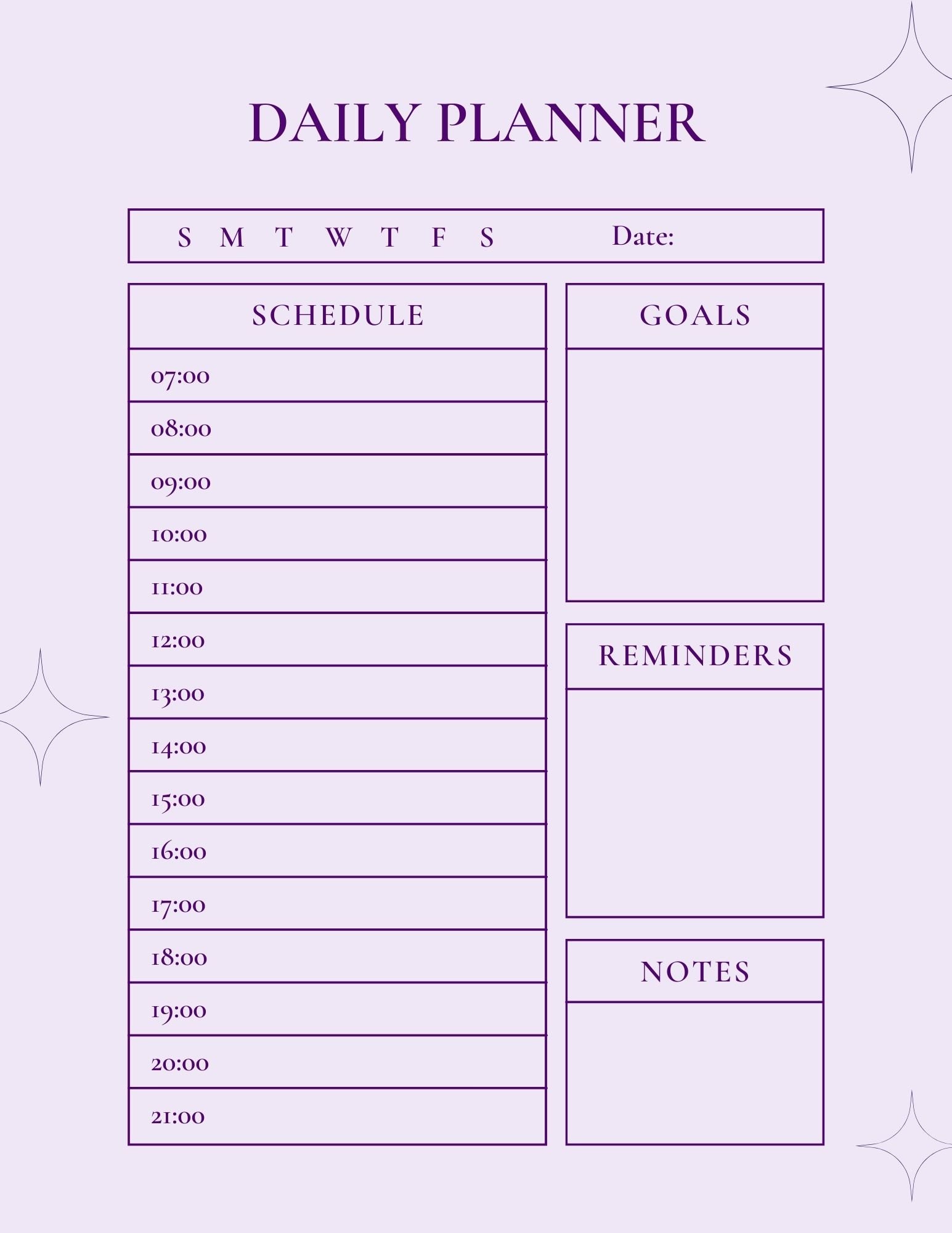 2024 Planner Light Purple - Etsy