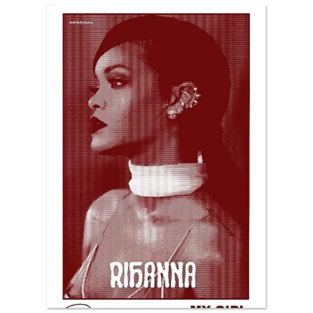 Cute Rihanna Poster Stunning Semi-glossy Art Print Perfect Gift for ...