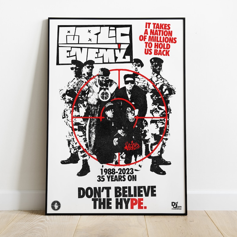 Poster Public Enemy - Etsy UK