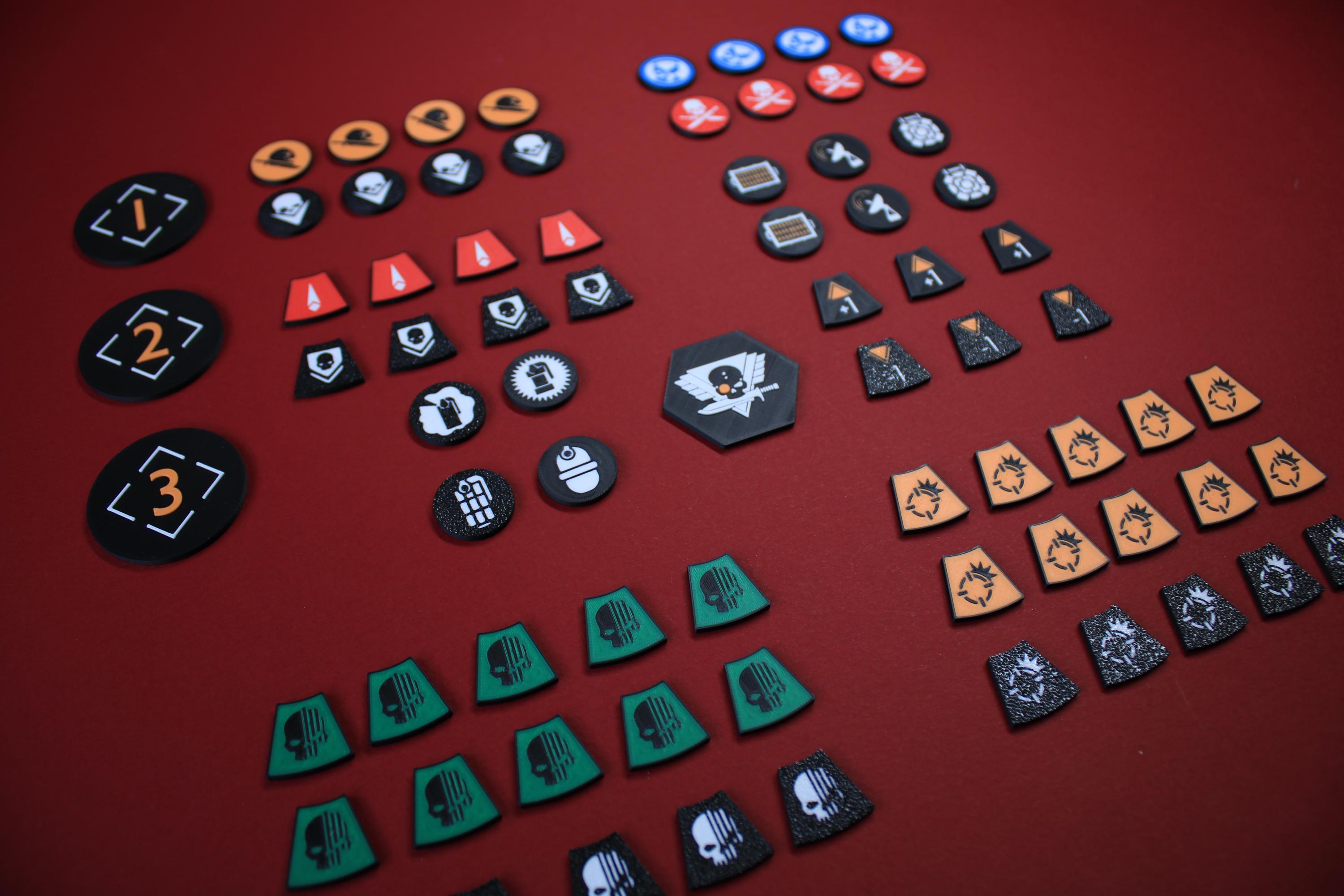 KILL TEAM - Starter Set Tokens - Etsy